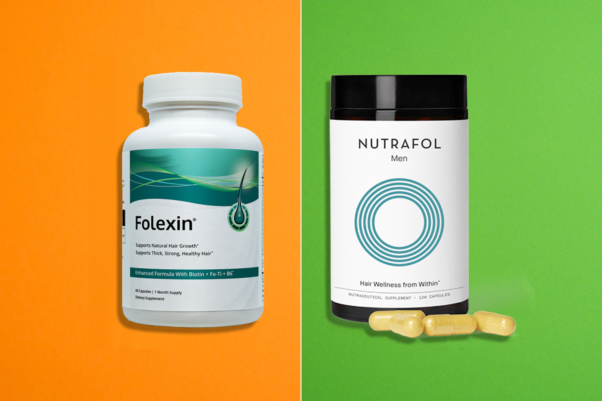 Folexin vs Nutrafol: Which is Better for Hair Loss? 2022 - Hair Loss Geeks